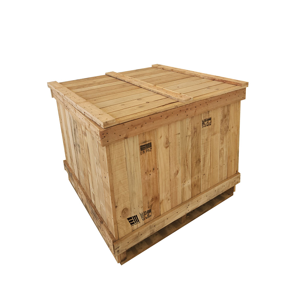 Huacal Cerrado con Madera Maciza - Estibas de madera, venta y alquiler ...